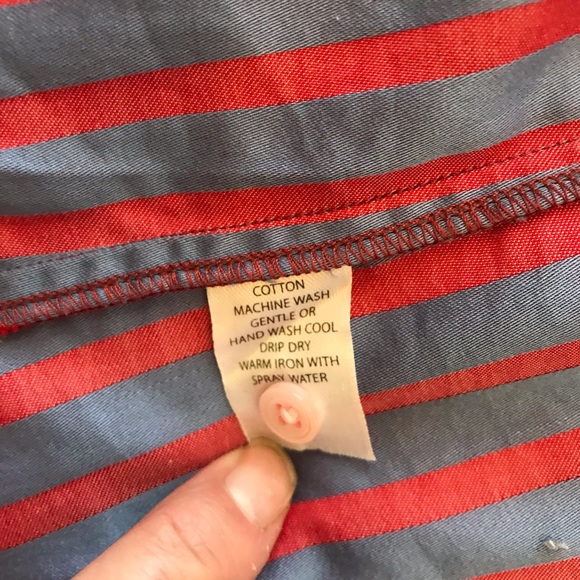 Craig Taylor | Tops | Craig Taylor Mia Fit Button Down Shirt Striped ...